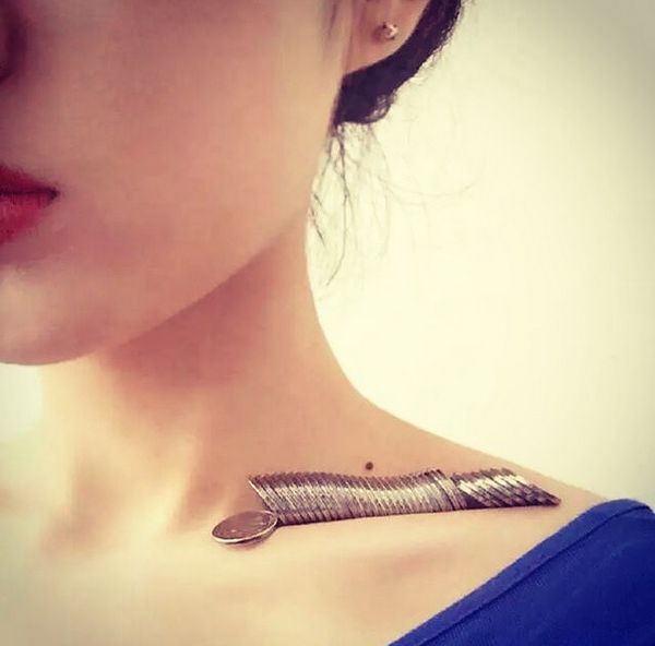 The collarbone challenge : faire tenir des pièces sur sa clavicule, le ...