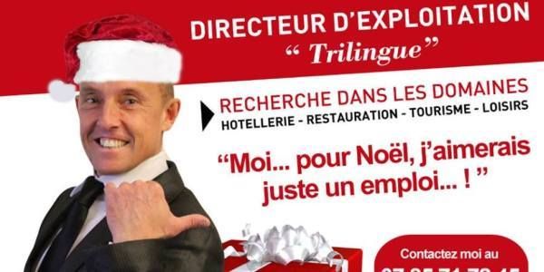 CV original : il s'affiche en 4x3 et vêtu en Père Noël pour trouver du ...