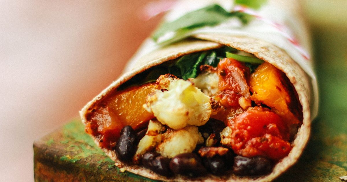 La recette du burrito végétarien aux légumes et au fromage - Terrafemina