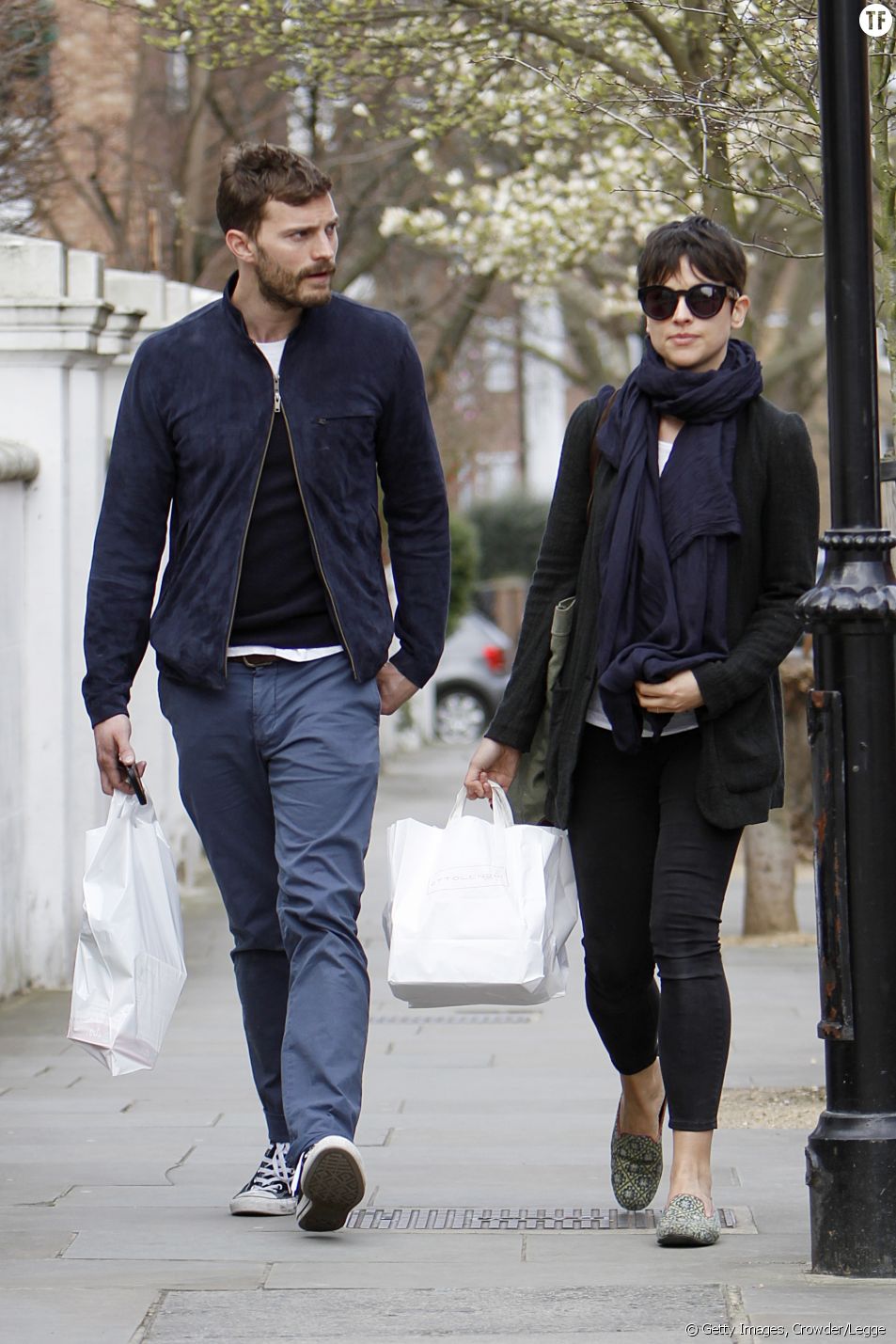 Jamie Dornan : balade complice avec sa femme Amelia Warner avant le ...