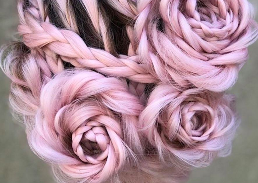 Braided Rose Hairstyle : la nouvelle tendance coiffure parfaite pour l ...