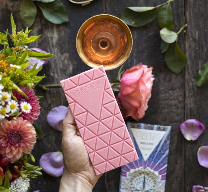 La tablette de chocolat saveur rosé, la gourmandise pompette de l'été ...