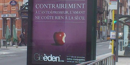 Gleeden : Belgique & infidélité en haut de l'affiche - Terrafemina