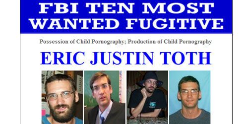 Eric Justin Toth : un pédophile présumé devient fugitif numéro 1 du FBI ...