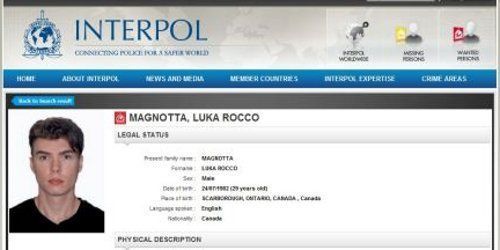 Luka Rocco Magnotta : repéré à Paris grâce à son téléphone portable ...