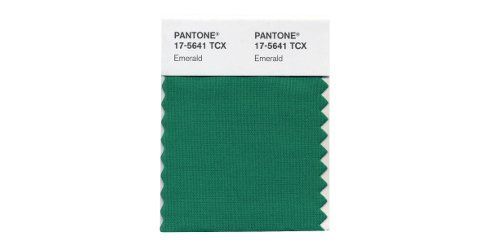 Pantone sacre le vert émeraude couleur de l'année 2013 - Terrafemina