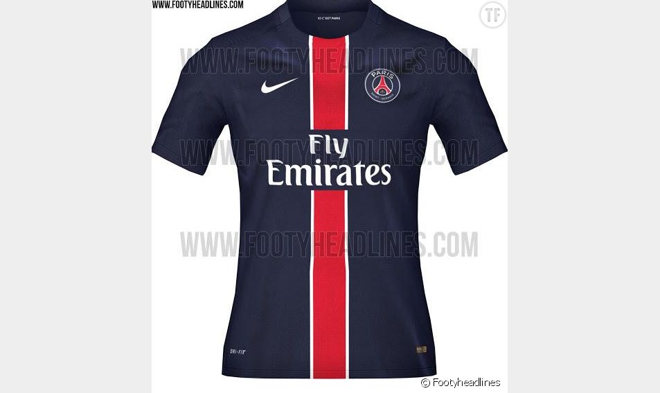 PSG : le maillot de la saison 2015-2016 - Terrafemina