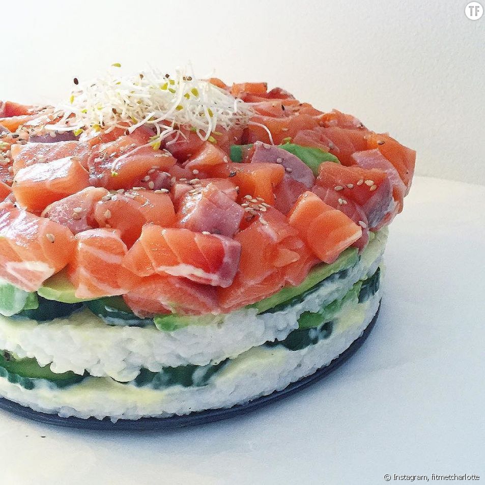 Sushi pie : la tarte hybride qui affole la toile - Terrafemina