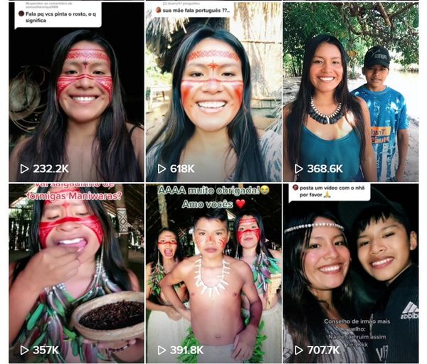 TikTok : Cunhaporanga valorise les traditions indigènes d'Amazonie ...